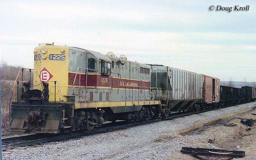The Delaware Lackawanna and Western Railroad