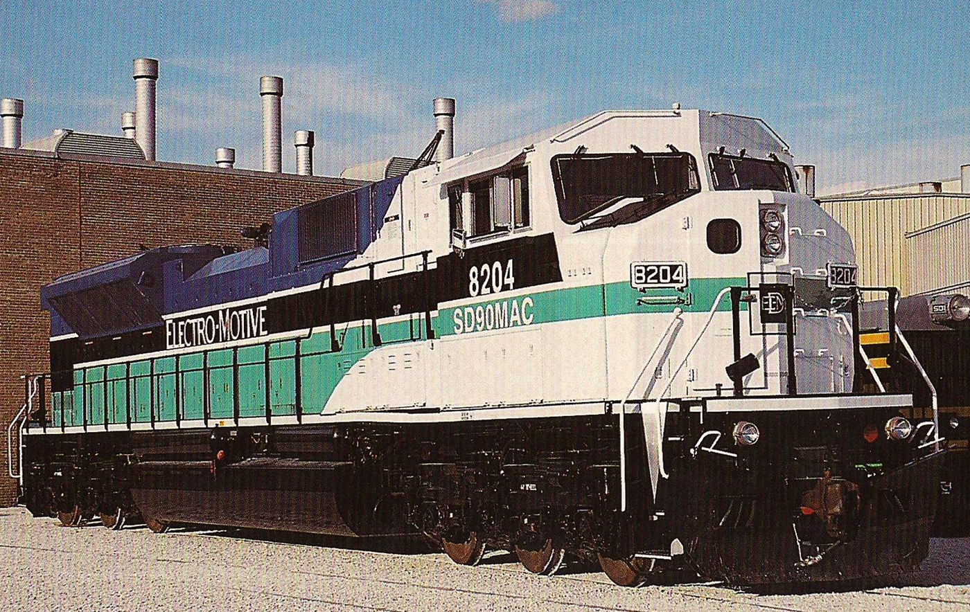 The EMD SD90MAC