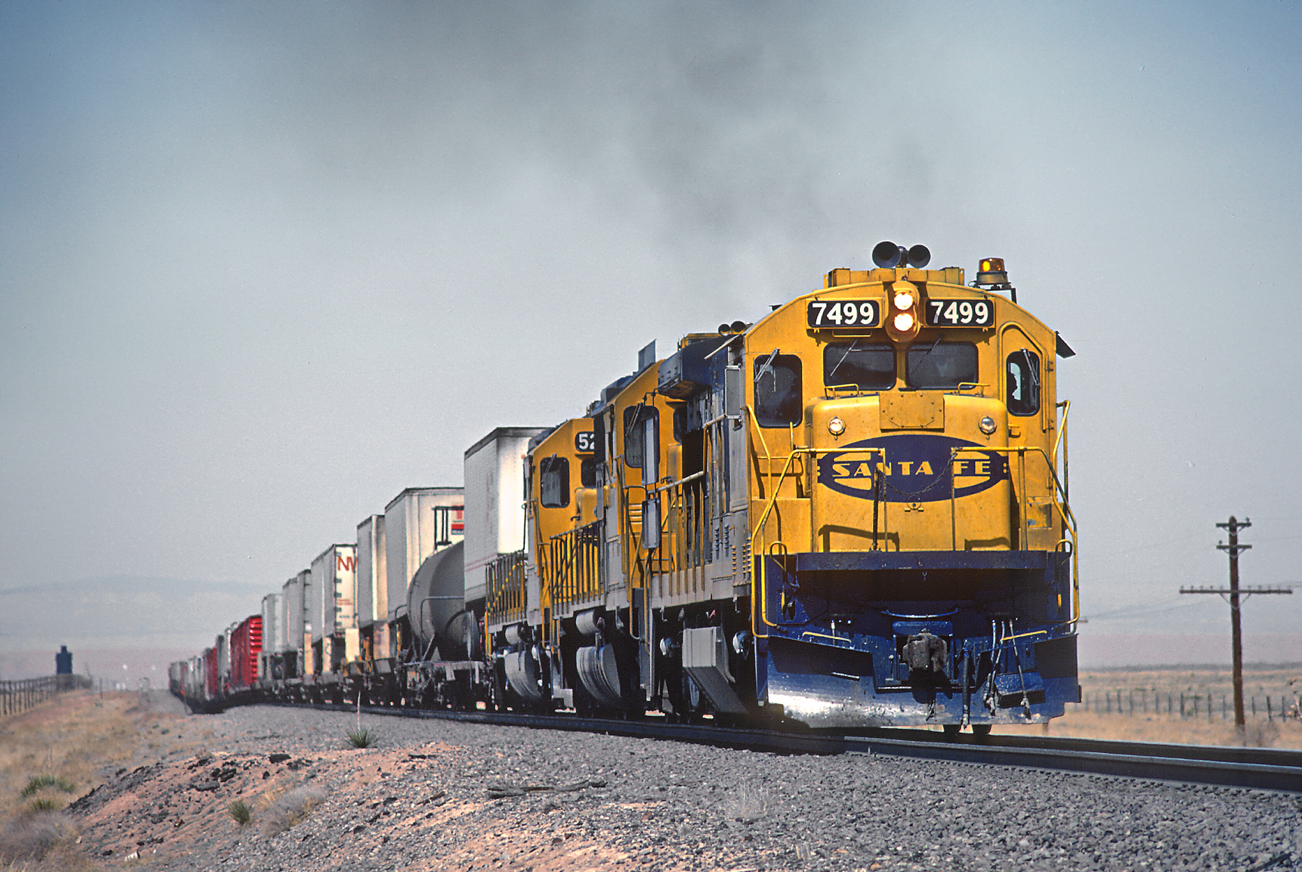 GE "B36-7" Locomotives: Data, History, Photos & More