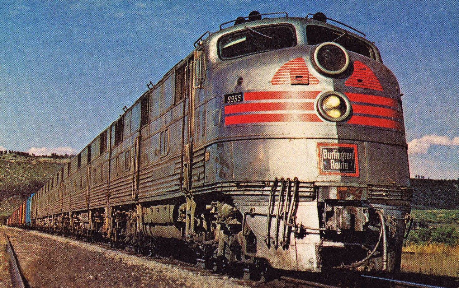 Burlington Railroad (CB&Q): Map, Photos, Logo & History