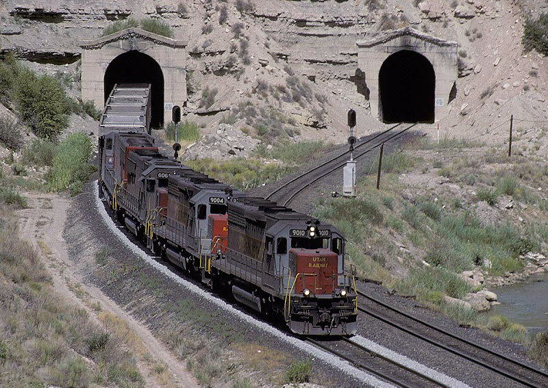 Utah Railway Company: Locomotive Roster, Map