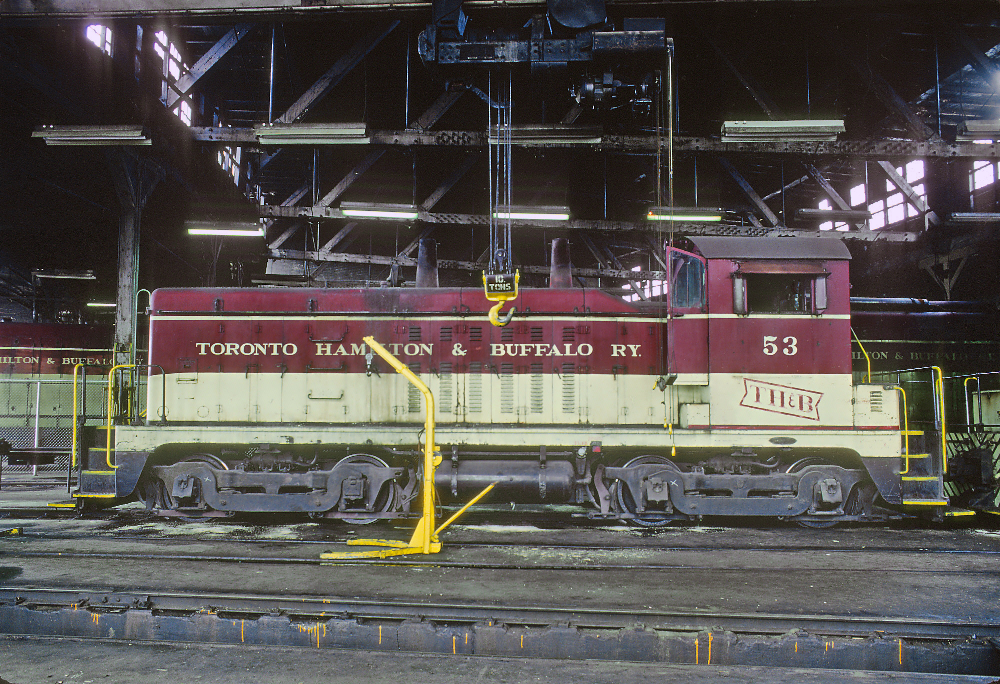 Railroad Roundhouse: Pictures, Interior, History