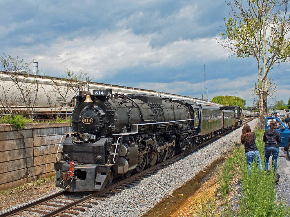 C&O 4-8-4 "Greenbrier" #614 Locomotive: Specs, Photos