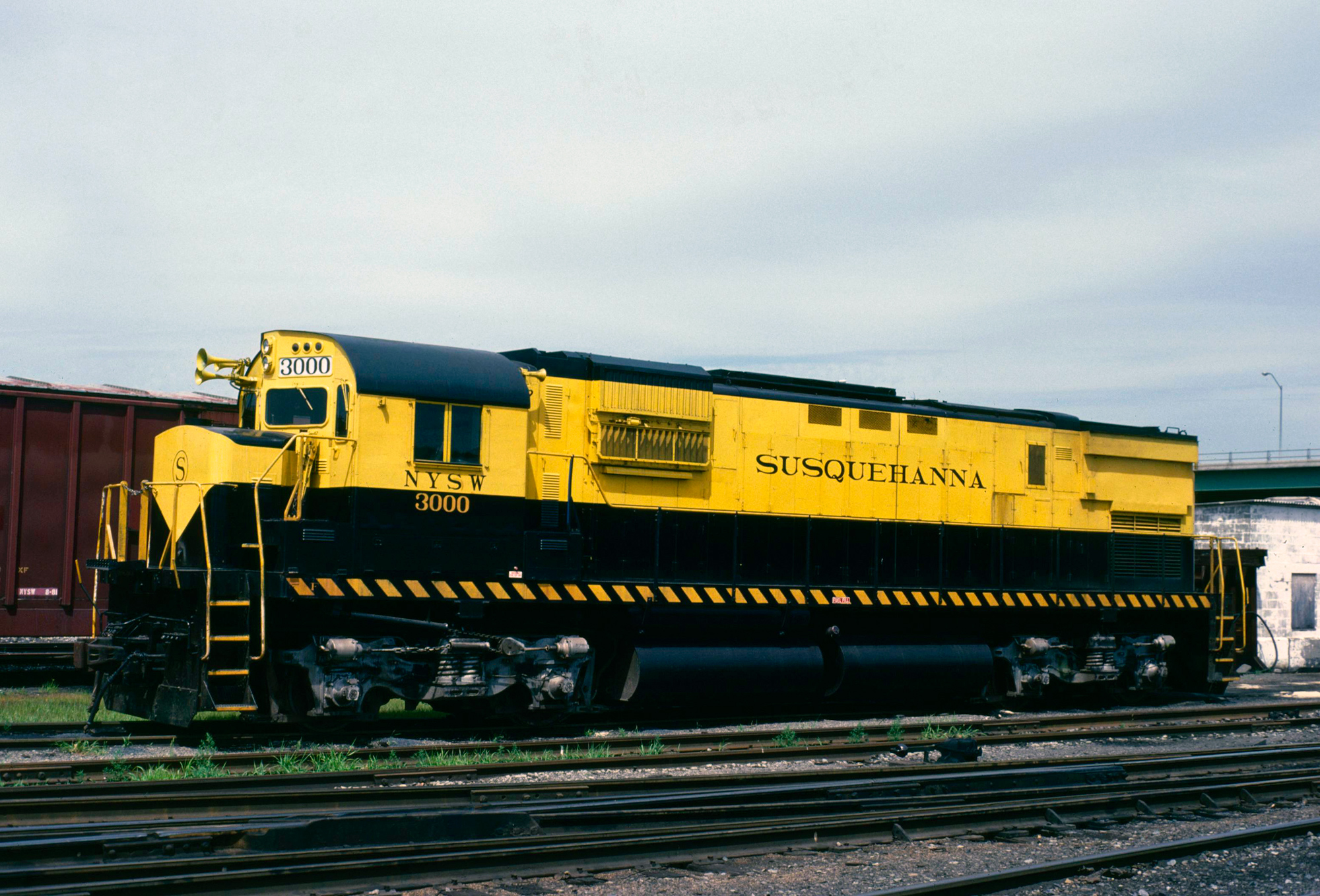 Susquehanna Railroad (NYS&W): Map, Roster, History