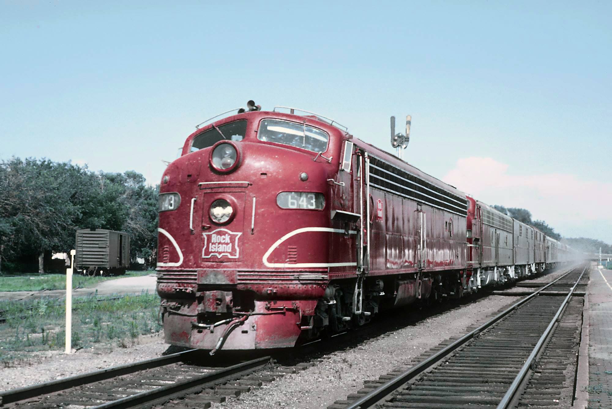 Rock Island Railroad: Map, Pictures, Logo, History, Timetables