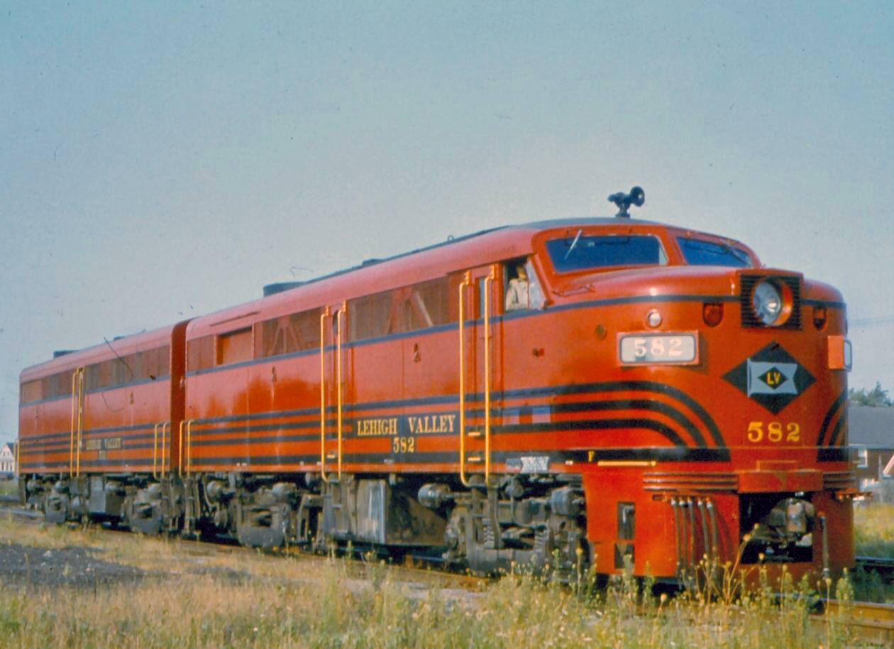 Lehigh Valley Railroad: Map, Timetables, Photos, Rosters