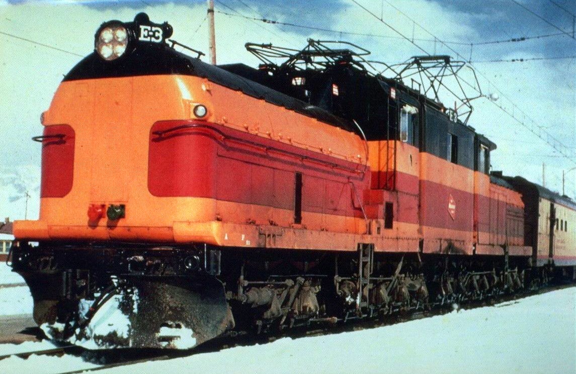 Milwaukee Road Bi-Polar Locomotives (EP-2): Photos, Data