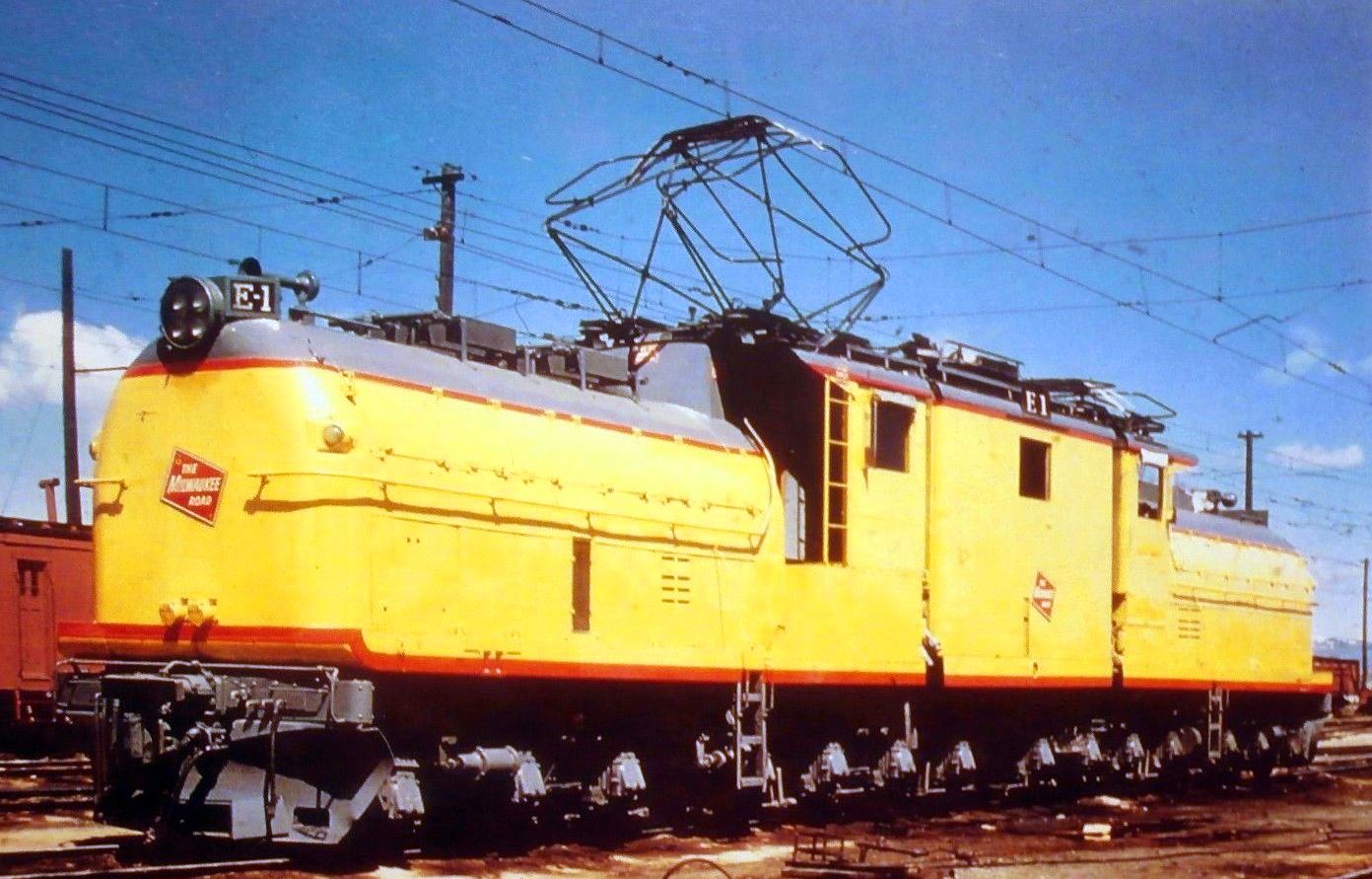 Milwaukee Road Bi-Polar Locomotives (EP-2): Photos, Data