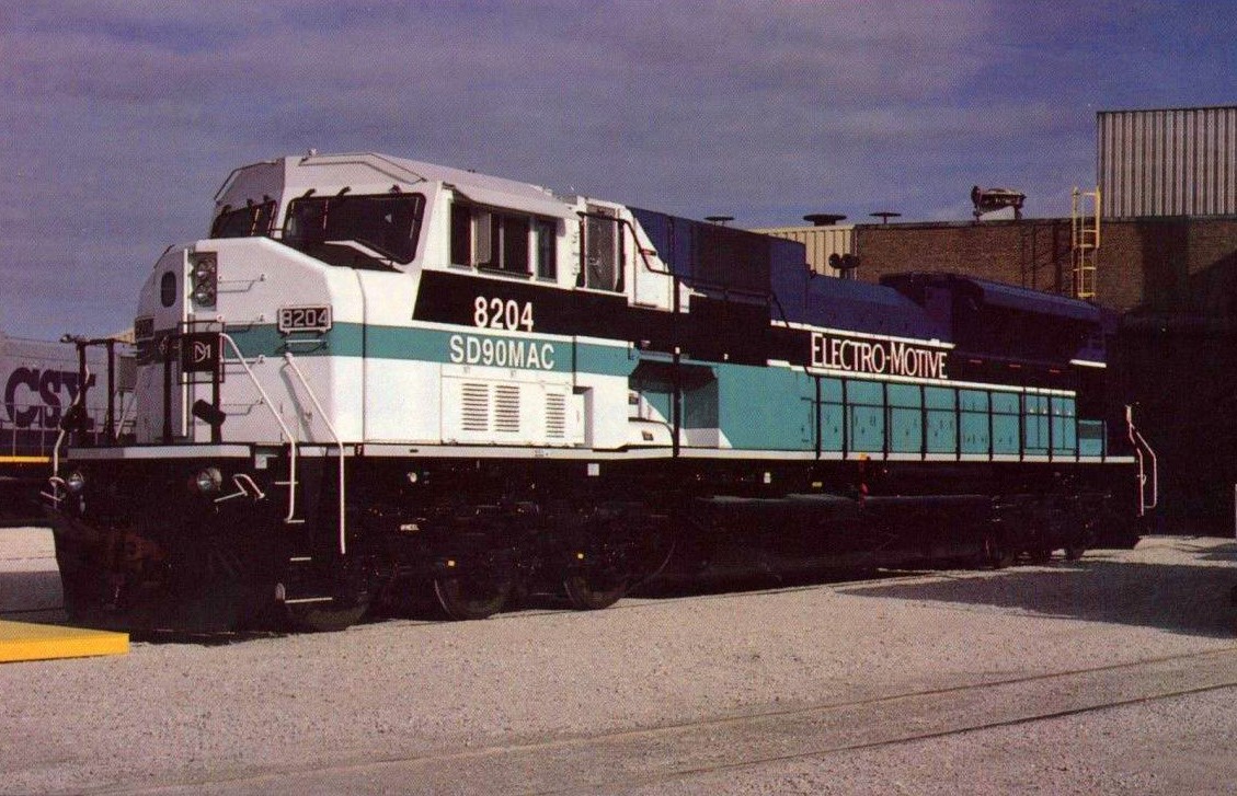EMD "SD90MAC" Locomotives: Data, History, Photos & More