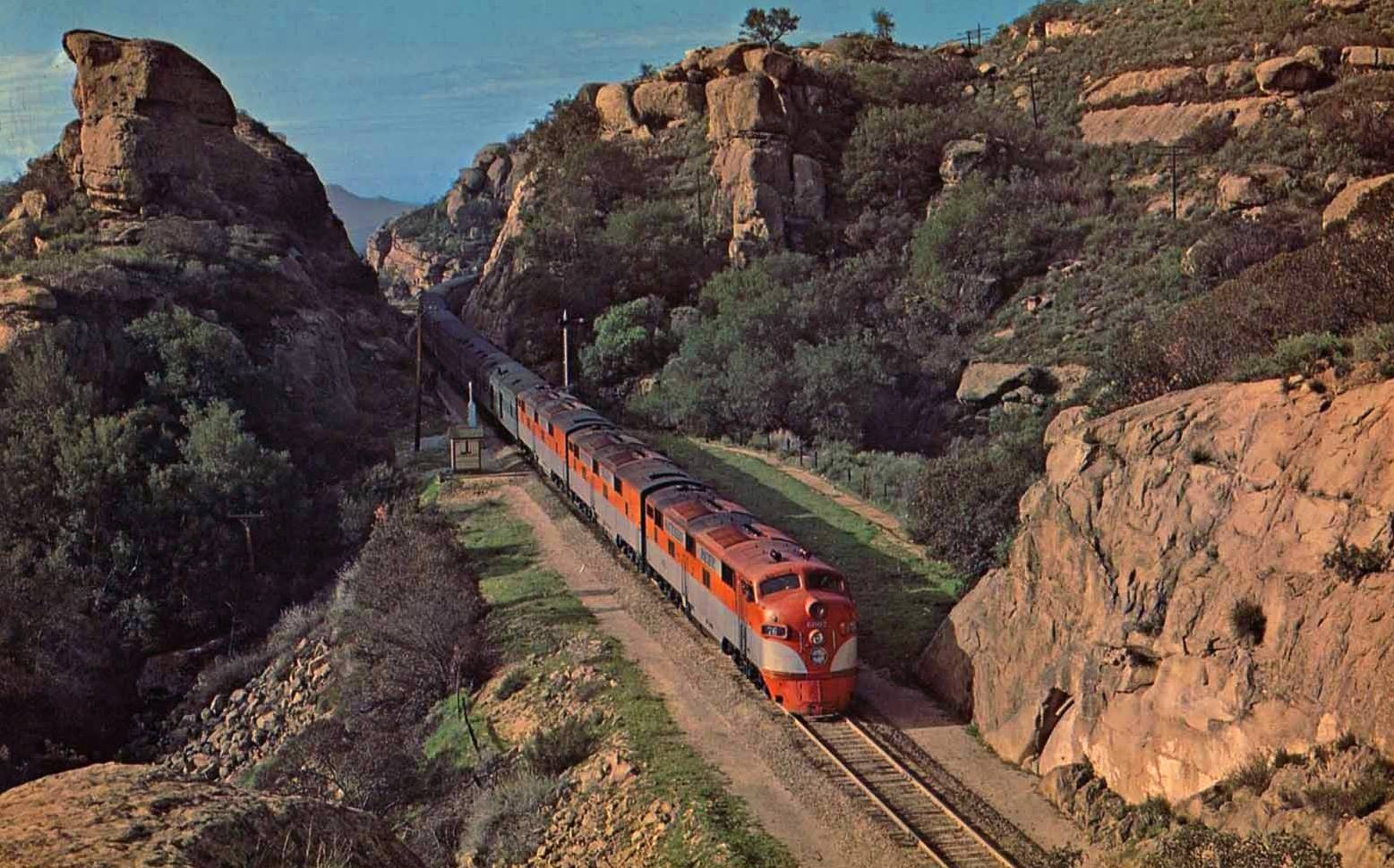 Southern Pacific's "Lark" (Train): Consist, Schedule, Route