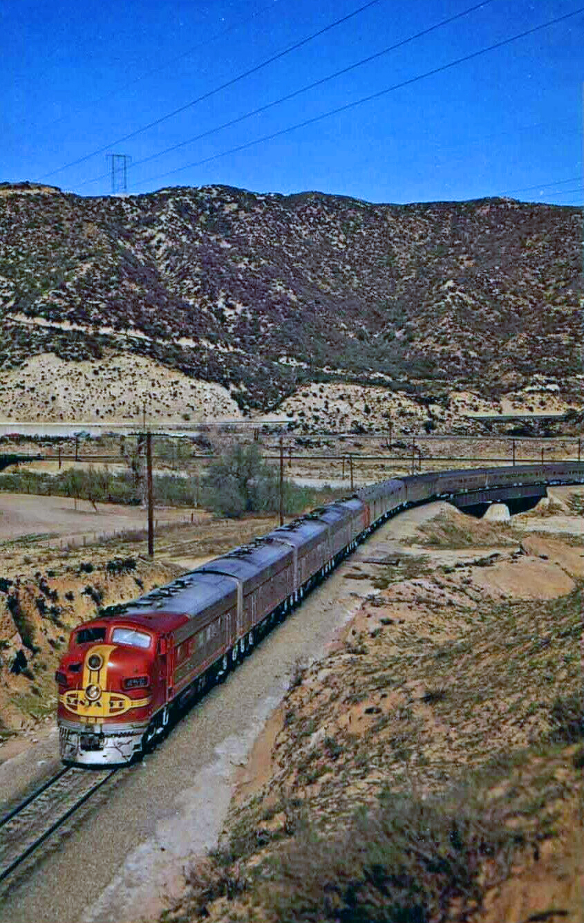 Santa Fe's "The Chief" (Train): Route, Schedule, Timetable