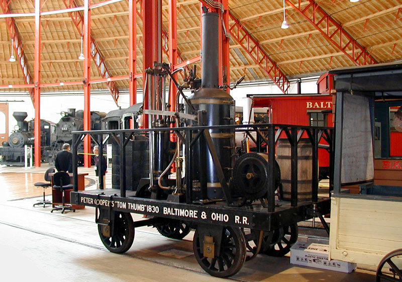 "Tom Thumb" Locomotive: Model, Facts, Race, Pictures