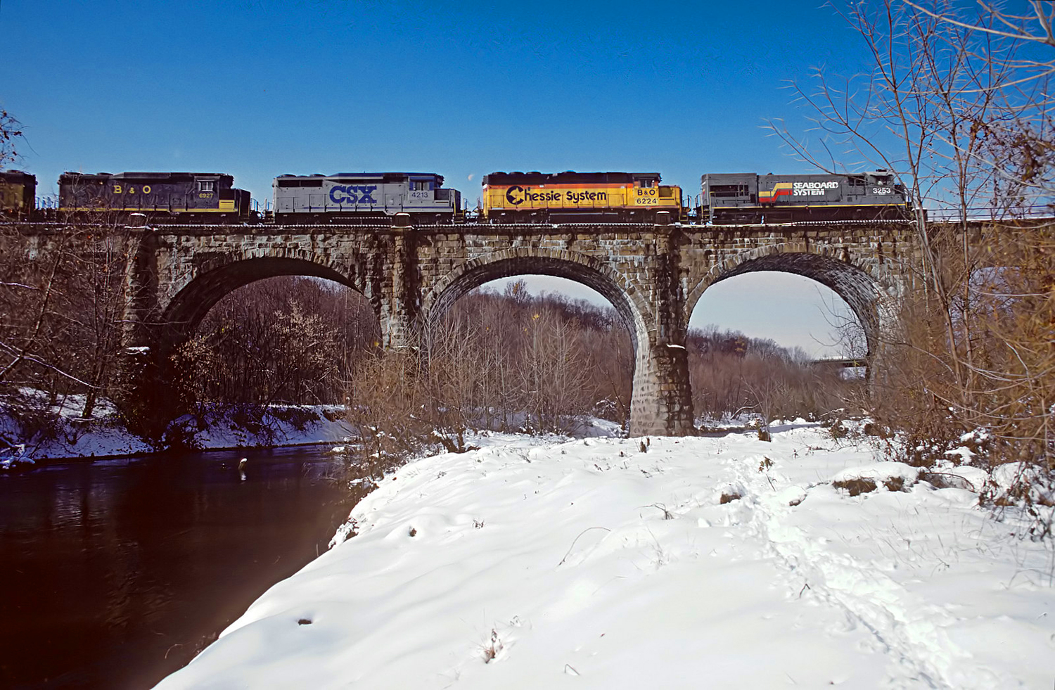 B&O's Thomas Viaduct (Bridge): History And Photos