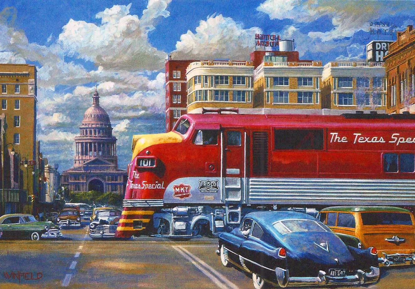 "Texas Special" (Train): Photos, Route, Schedule, Consist