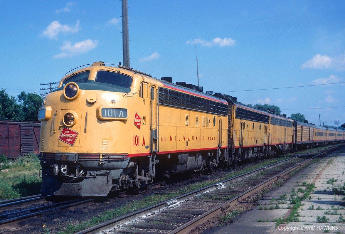 Milwaukee Road Hiawatha Train