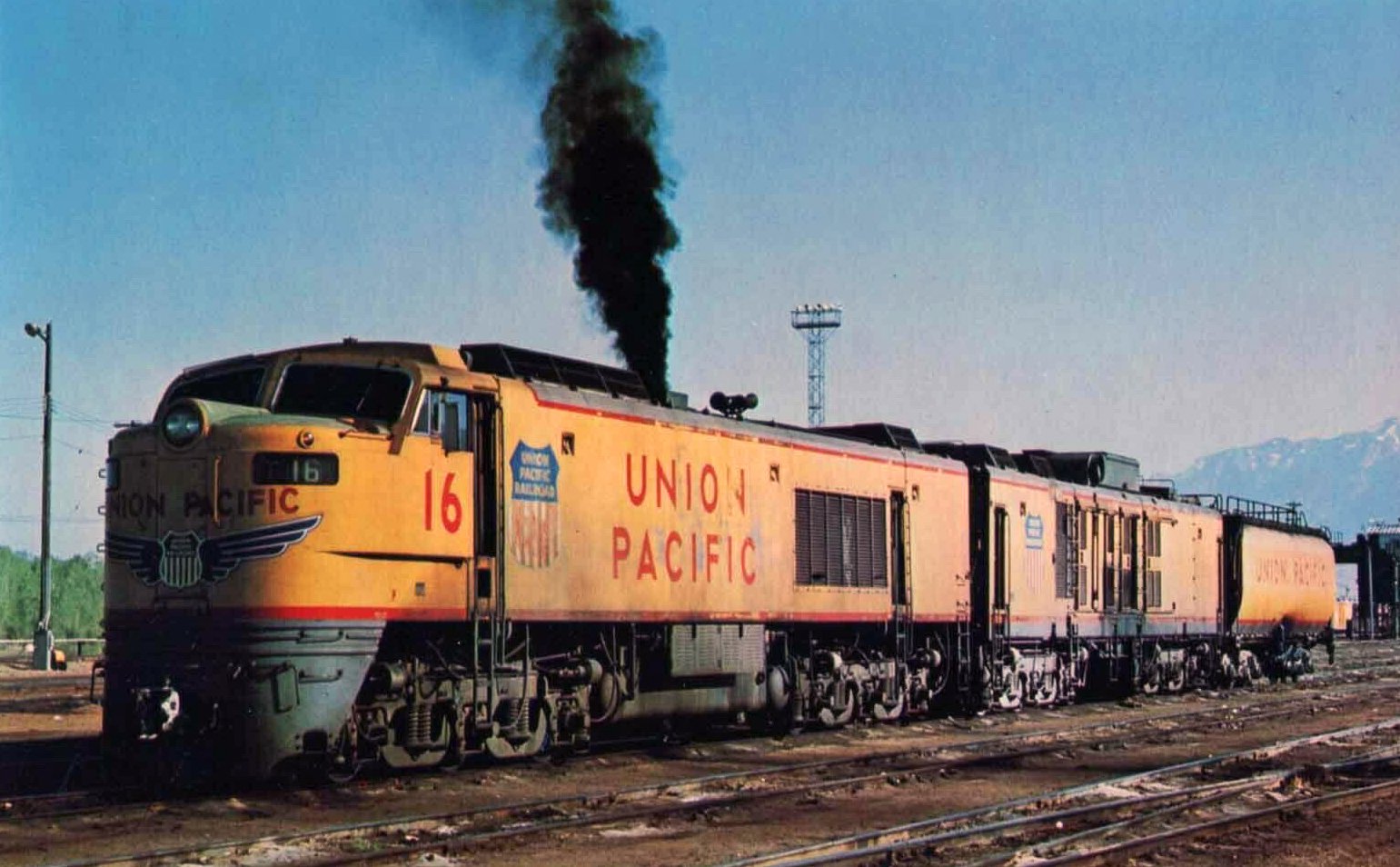 Gas Turbine Locomotives (Union Pacific): Startup, HP, Length