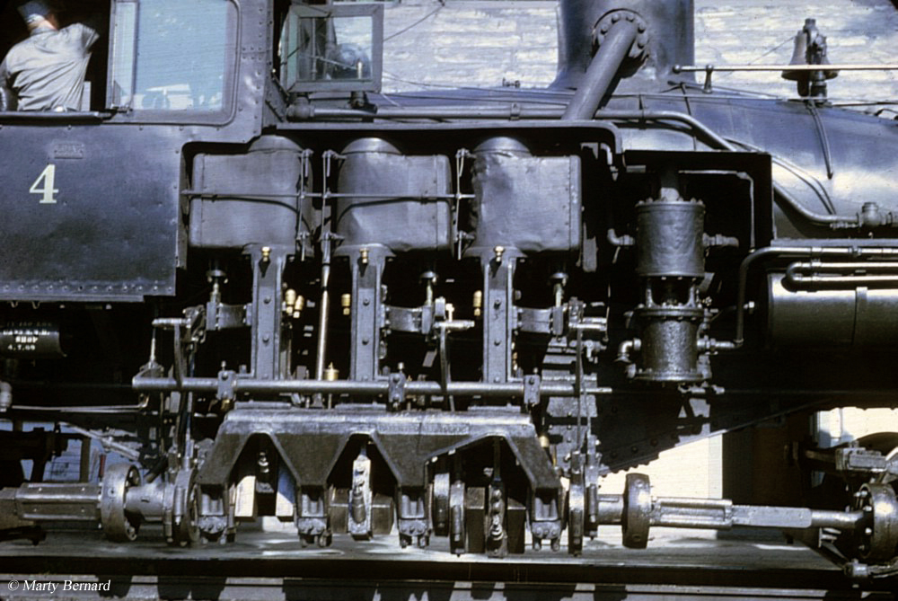 The Shay Geared Steam Locomotive