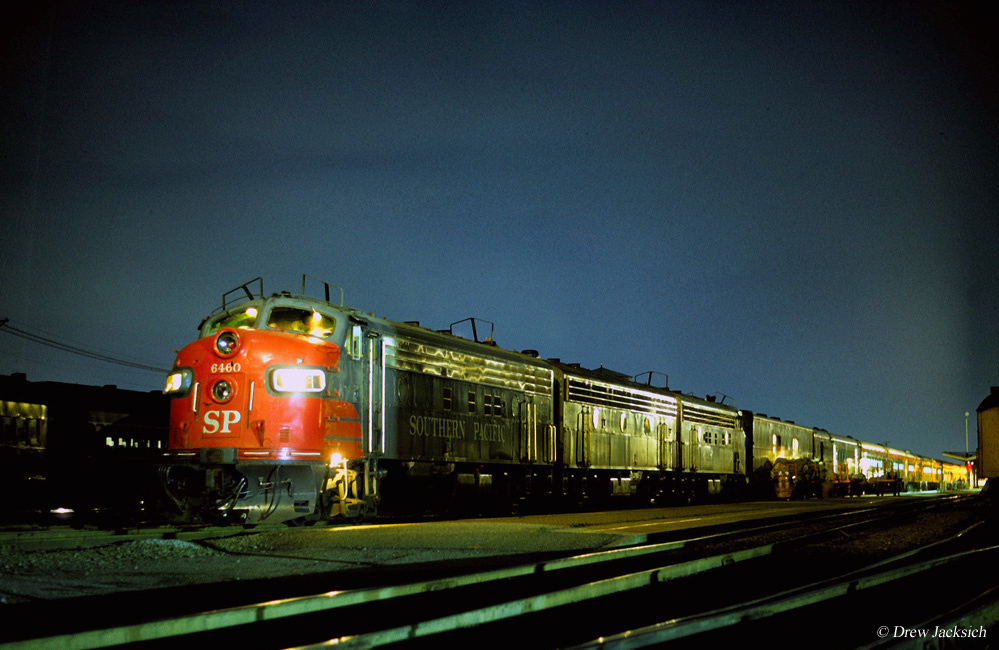 Southern Pacific's "Owl" (Train): Consist, Schedule, Route