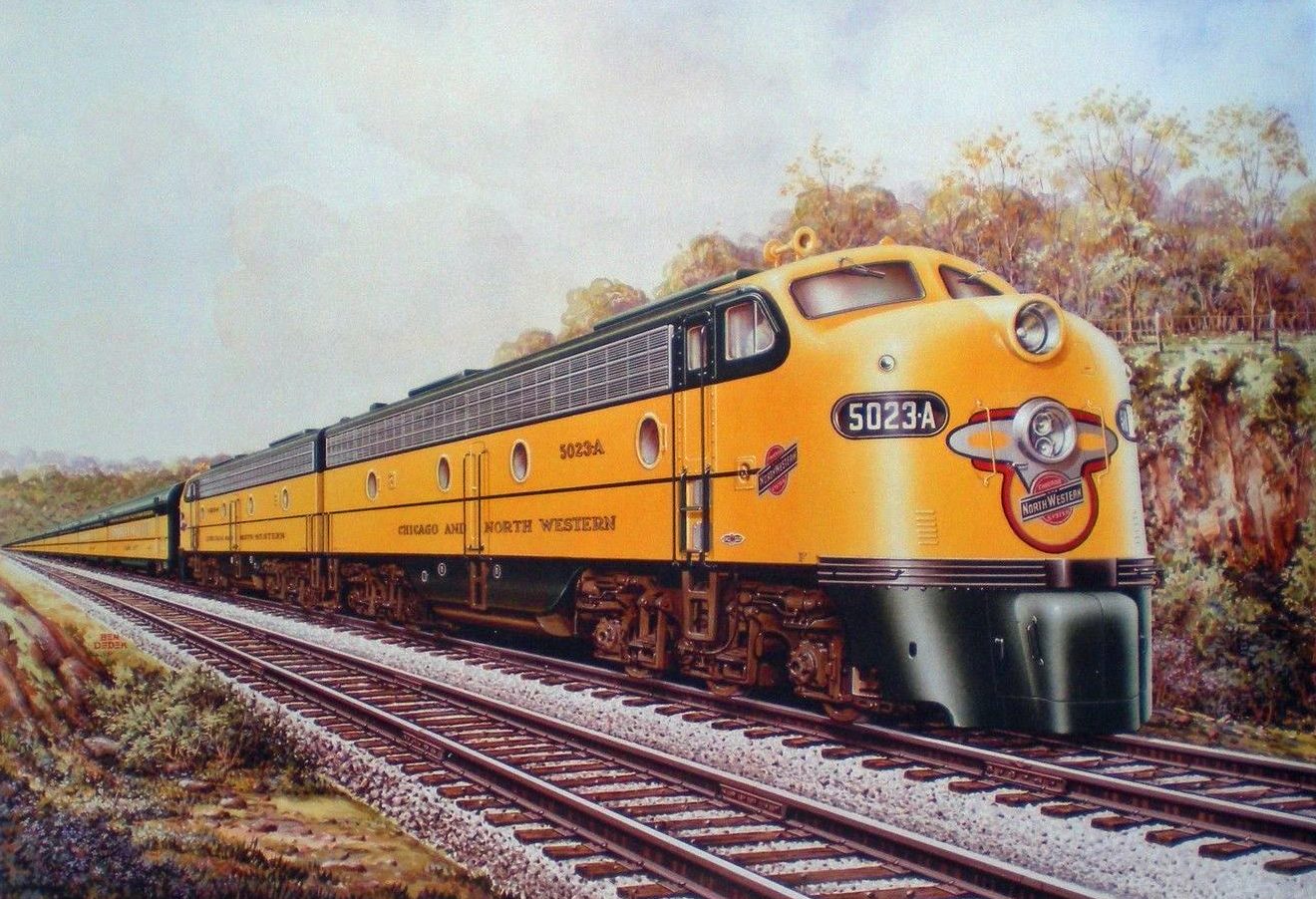 C&NW's "Flambeau 400" (Train): Timetable, Schedule, Consist