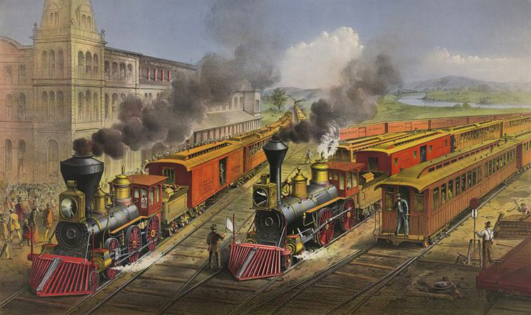 1870s Railroads, Expanding Westward