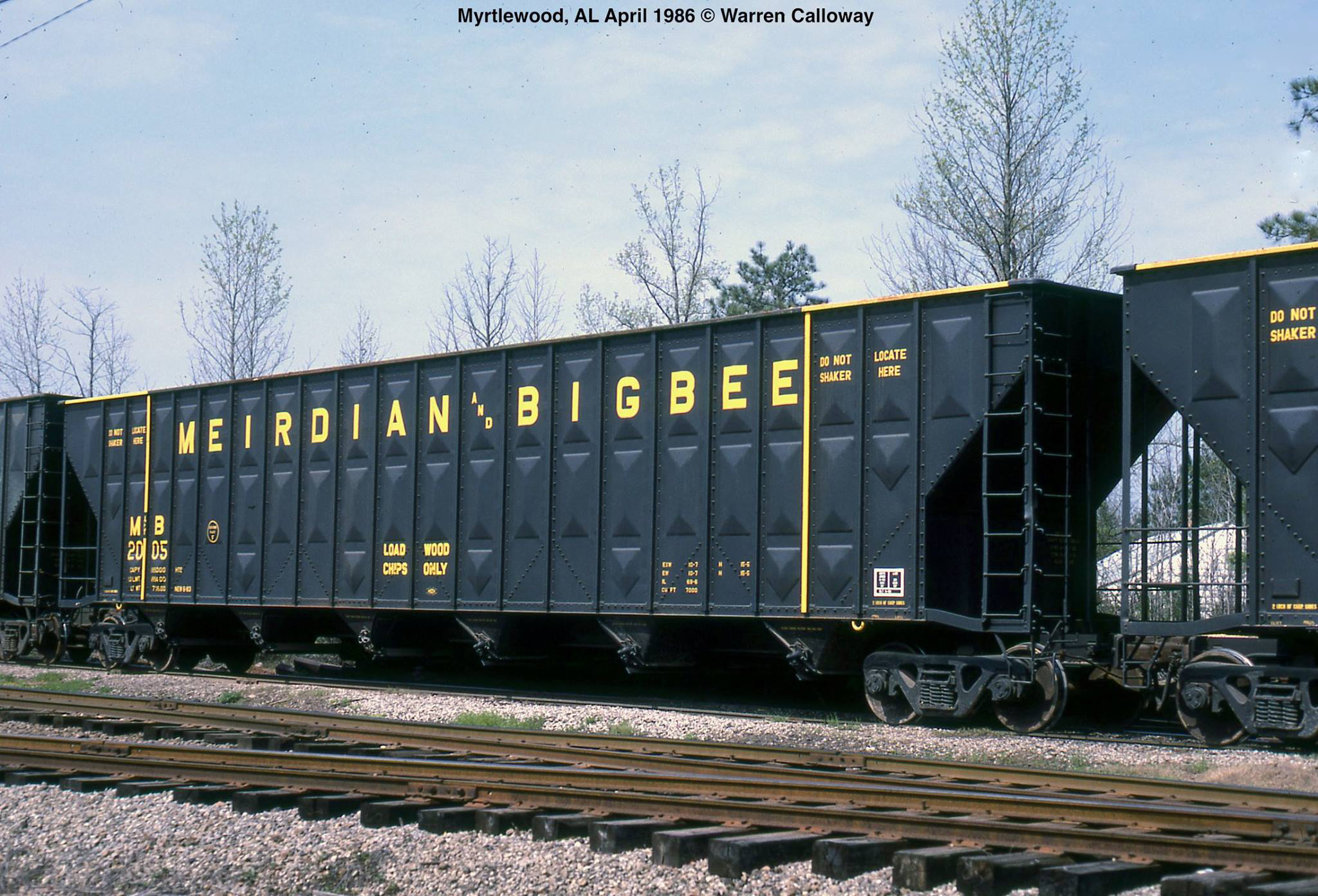 Meridian & Bigbee Railroad: Map, Roster, History