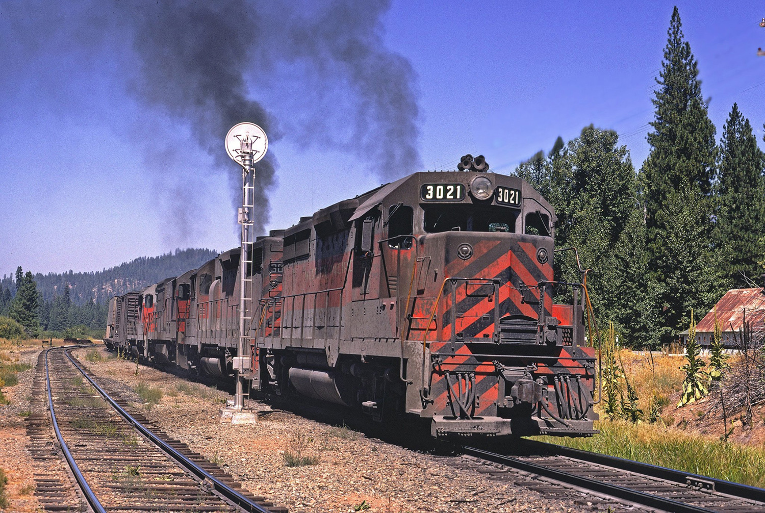 Western Pacific Railroad Trains