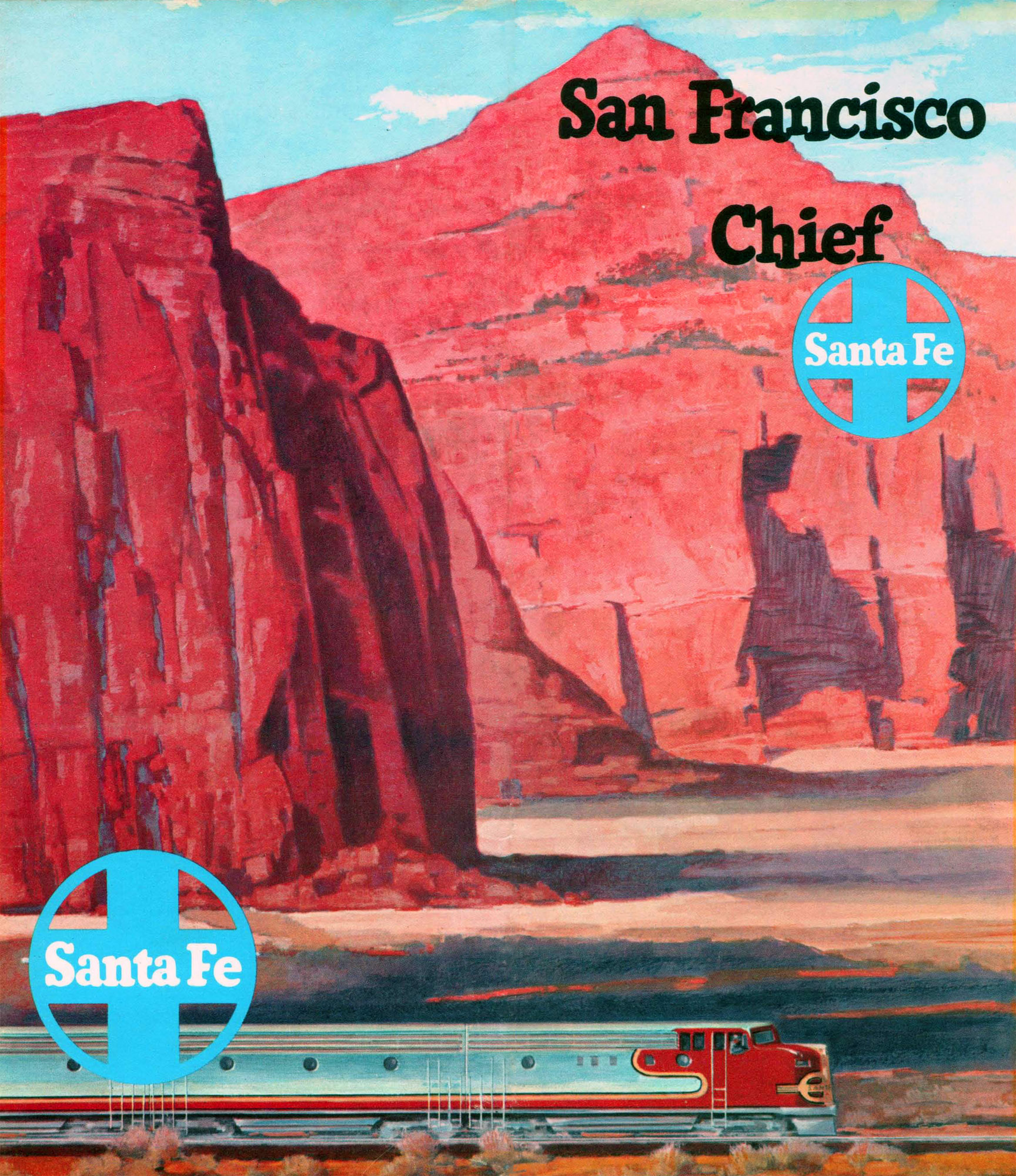 Santa Fe's "San Francisco Chief" (Train): Consist, Timetable