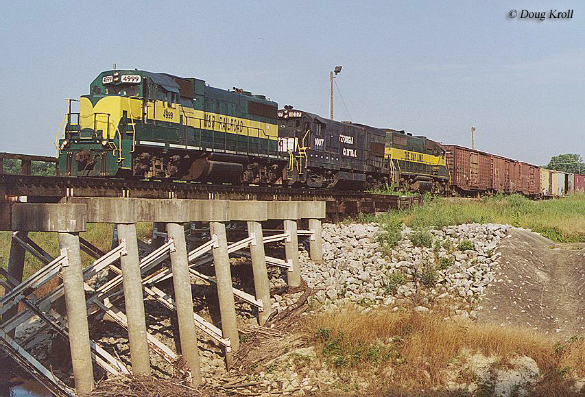 Meridian & Bigbee Railroad: Map, Roster, History