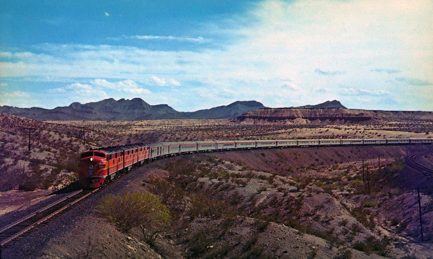 Southern Pacific Sunset Limited Train