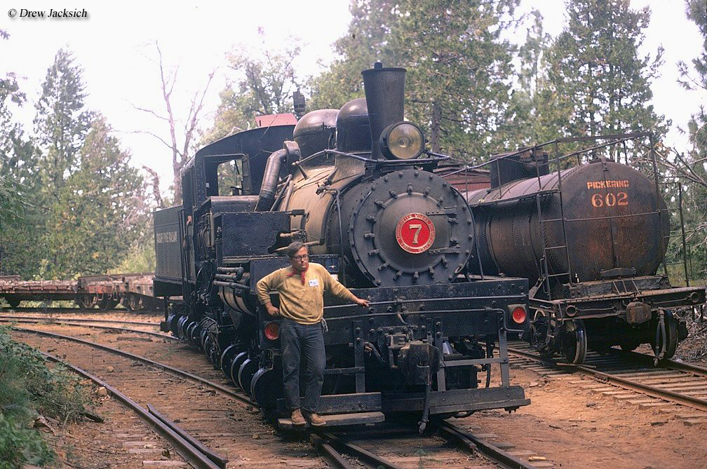 The Shay Geared Steam Locomotive