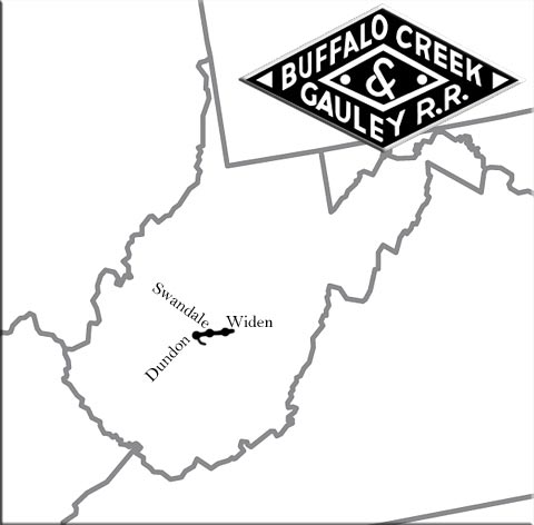 The Buffalo Creek and Gauley Railroad