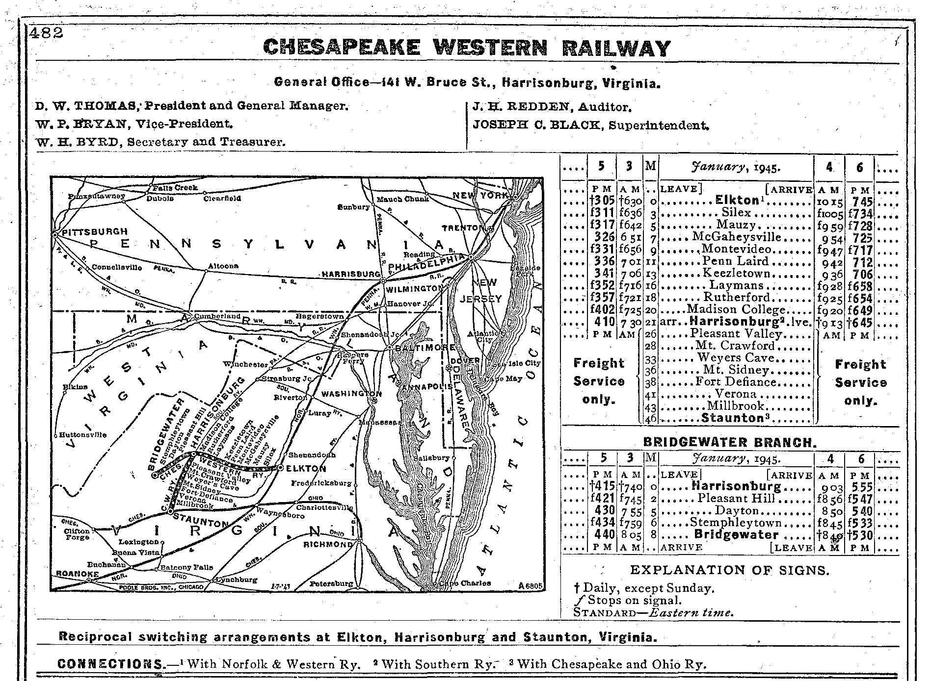 The Chesapeake Western Railway