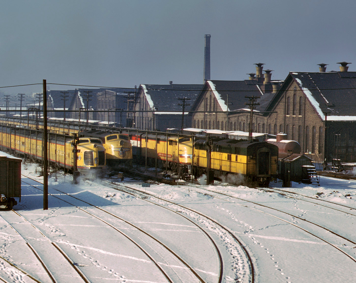 Chicago & North Western Railroad: Map, Logo, Photos, Roster