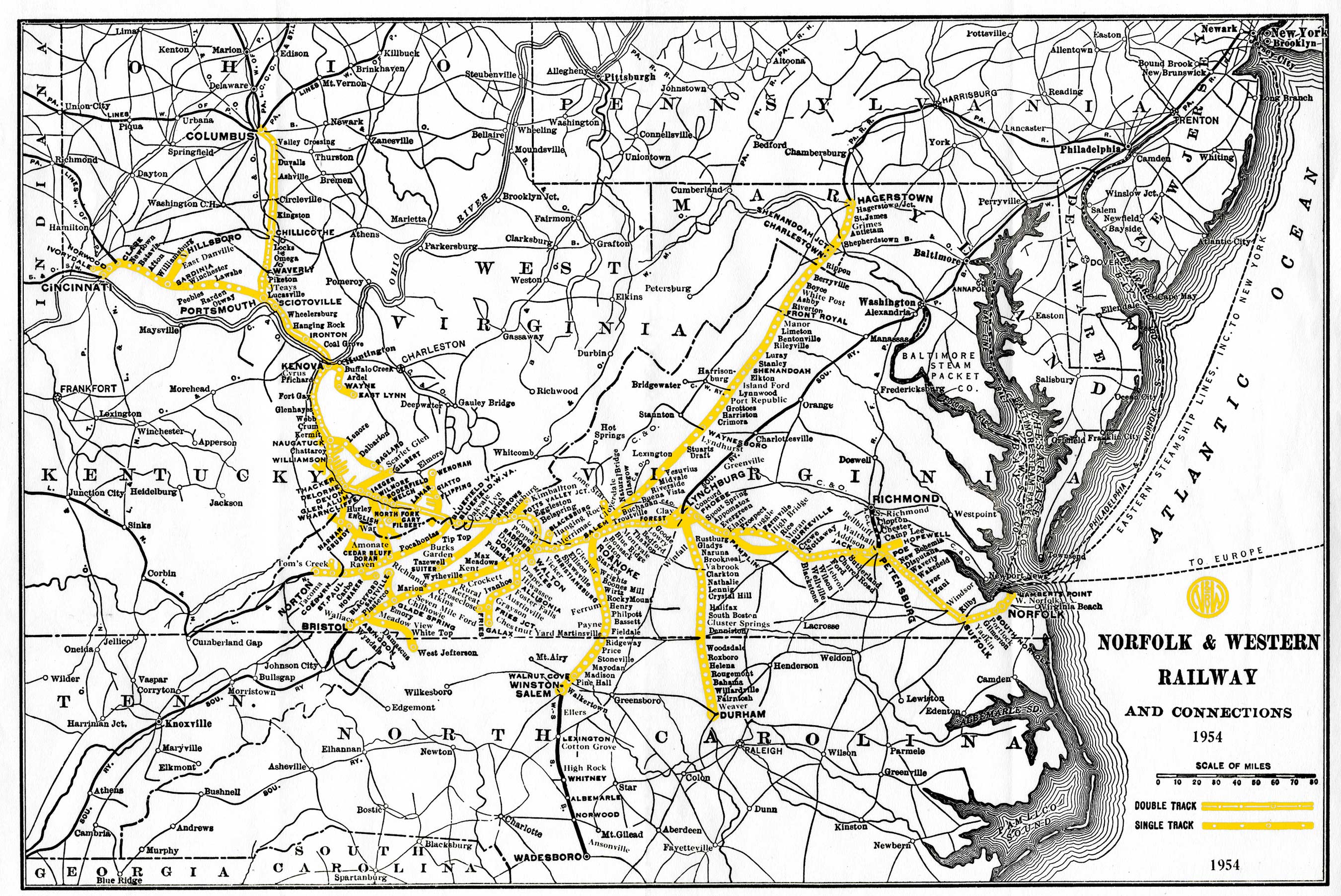 The Norfolk and Western Railway