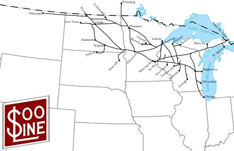 Soo Line Bike Trail Map