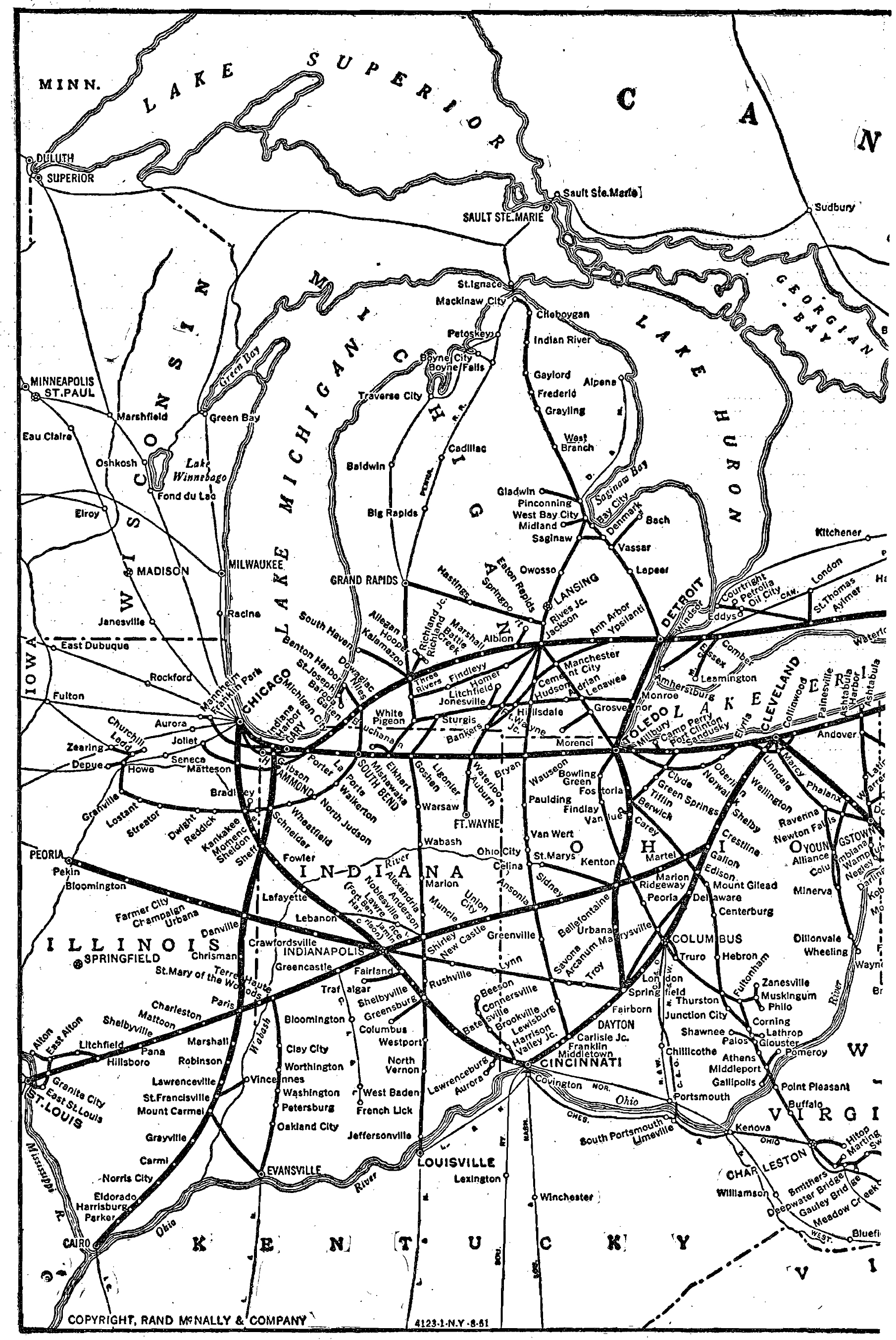New York Central Railroad: Map, History, Logo