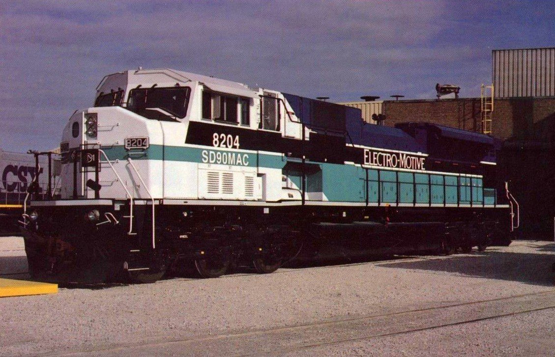 EMD "SD90MAC" Locomotives: Data, History, Photos & More
