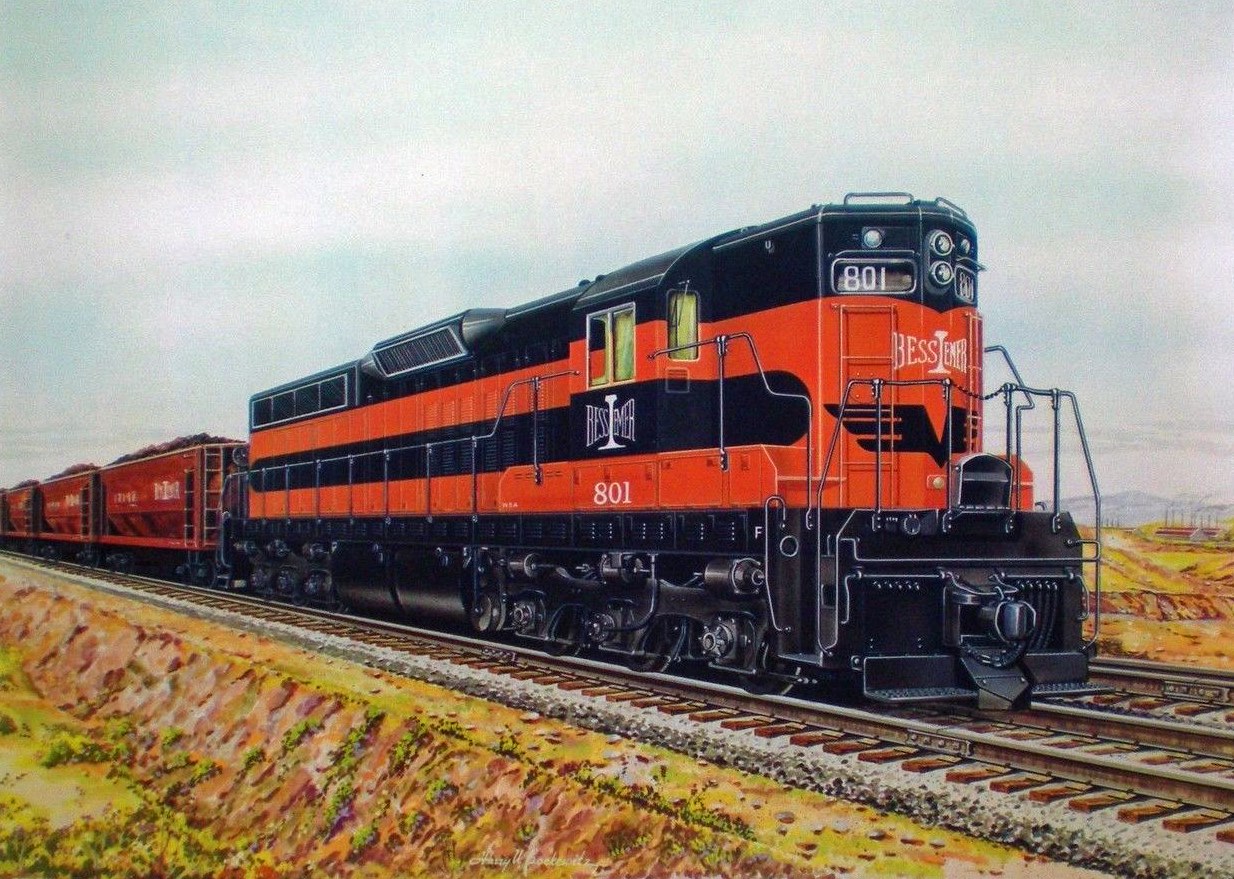 Bessemer & Lake Erie Railroad: Map, Locomotives, History