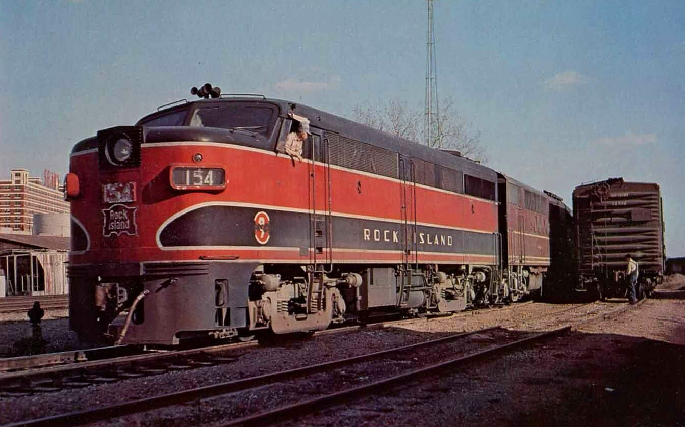 Rock Island Railroad: Map, Pictures, Logo, History, Timetables