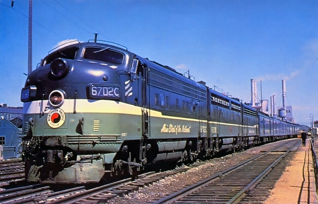 Northern Pacific Railway: Pictures, History, Significance, Map