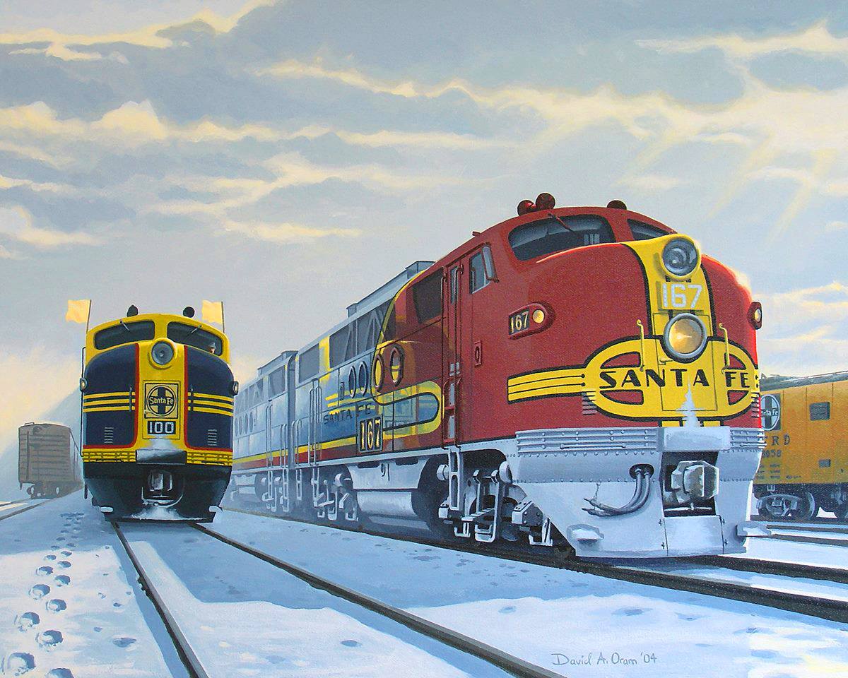 Santa Fe's Classic Warbonnet Livery